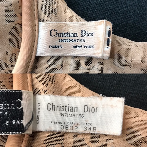 Dior | Intimates & Sleepwear | Christian Dior Monogram Mesh Bra | Poshmark
